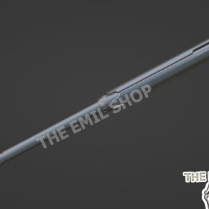 3D STL Print File Aerith Gainsborough Guard Stick Final Fantasy 7 ...