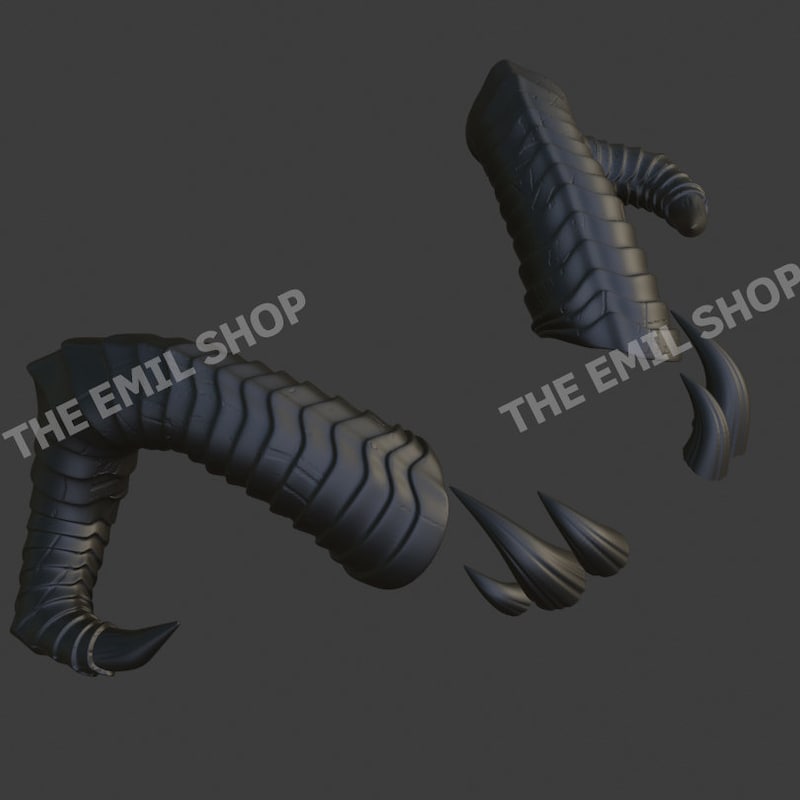 Demon Horns - Etsy