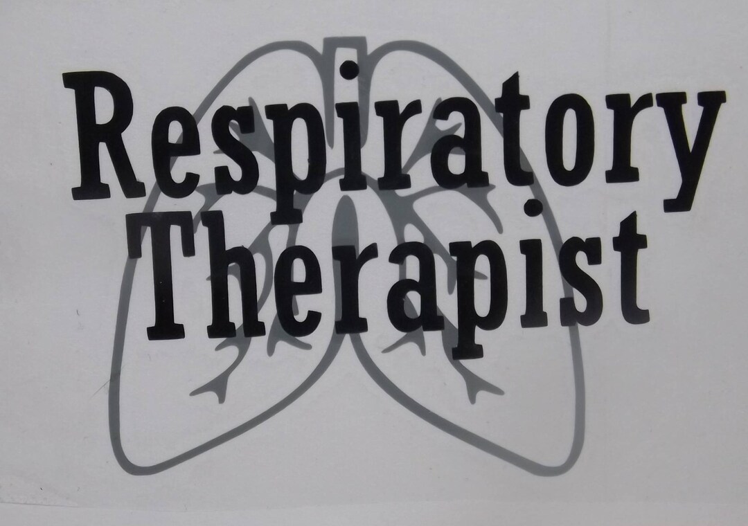 Respiratory Therapist Vinyl Decal - Etsy
