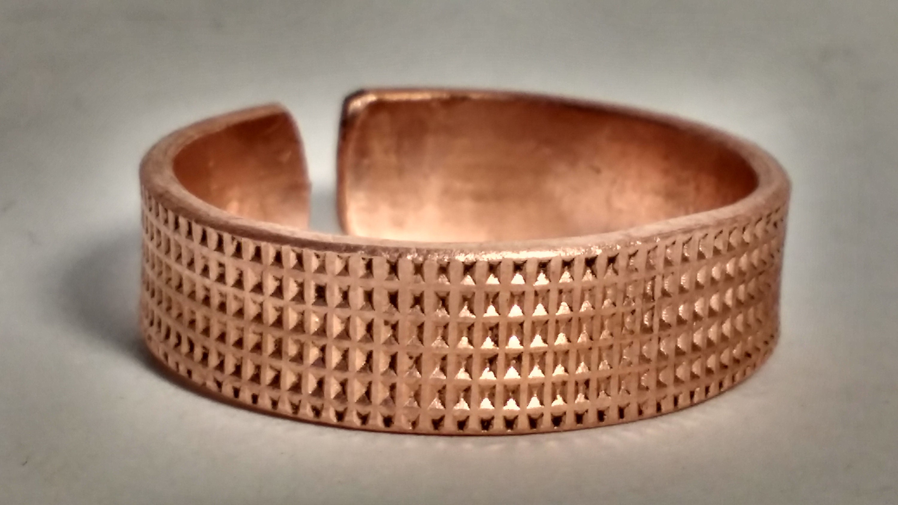 Cold Forged Copper Ring With Texture - Etsy Canada