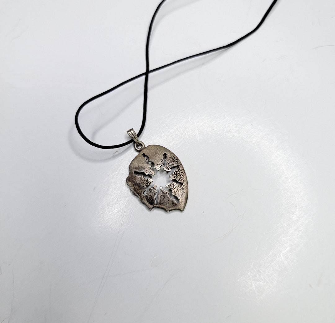 Vintage Artisan, Handcrafted, Signed Michael Chartier, Silver Sun ...