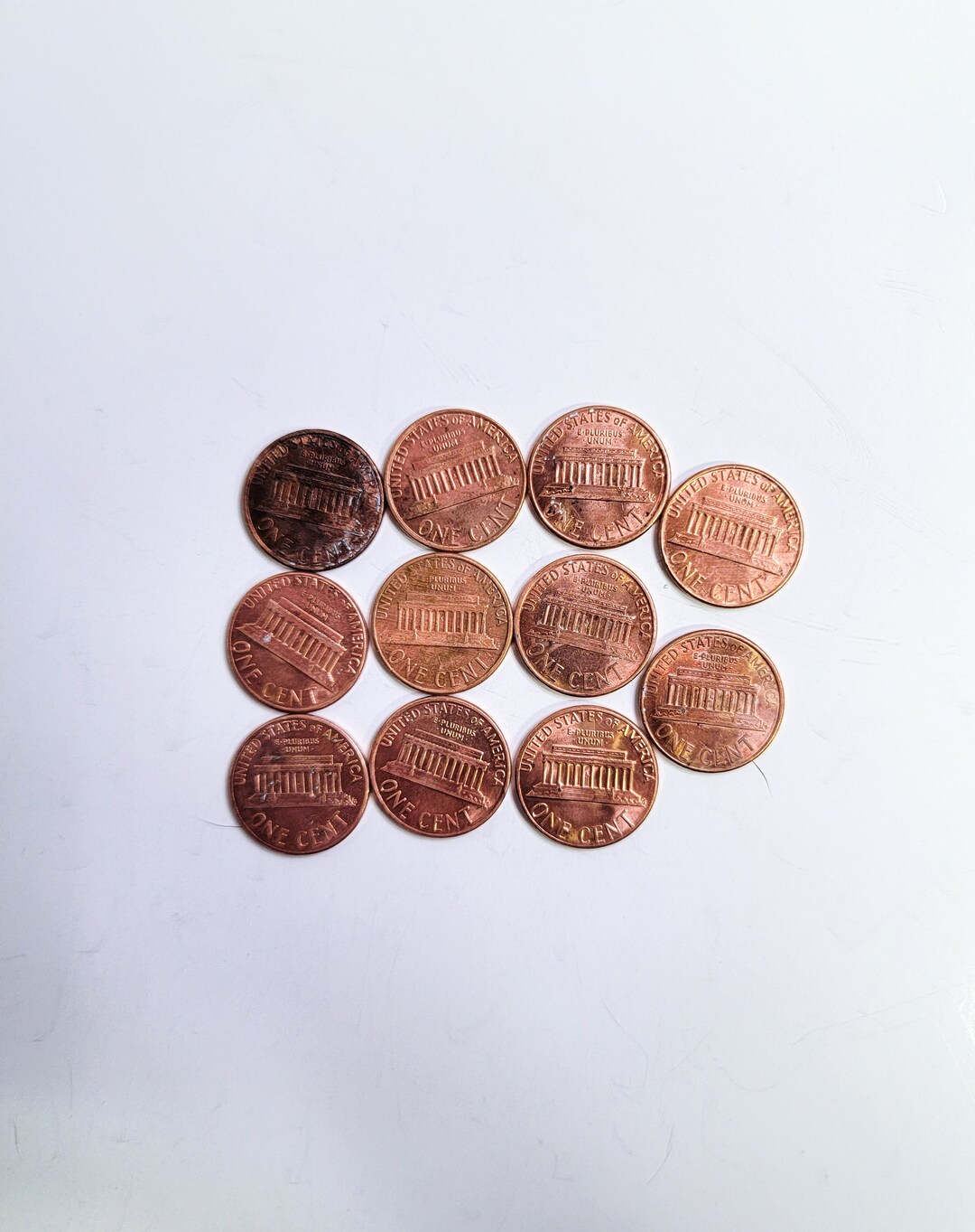 Vintage USA Penny Lot 1980s, Coin Lot, American Coins, Coin Collection ...