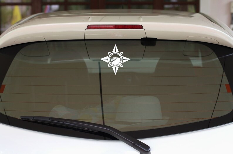 Keep Adventure Compass Adventure Decal Sticker | Etsy