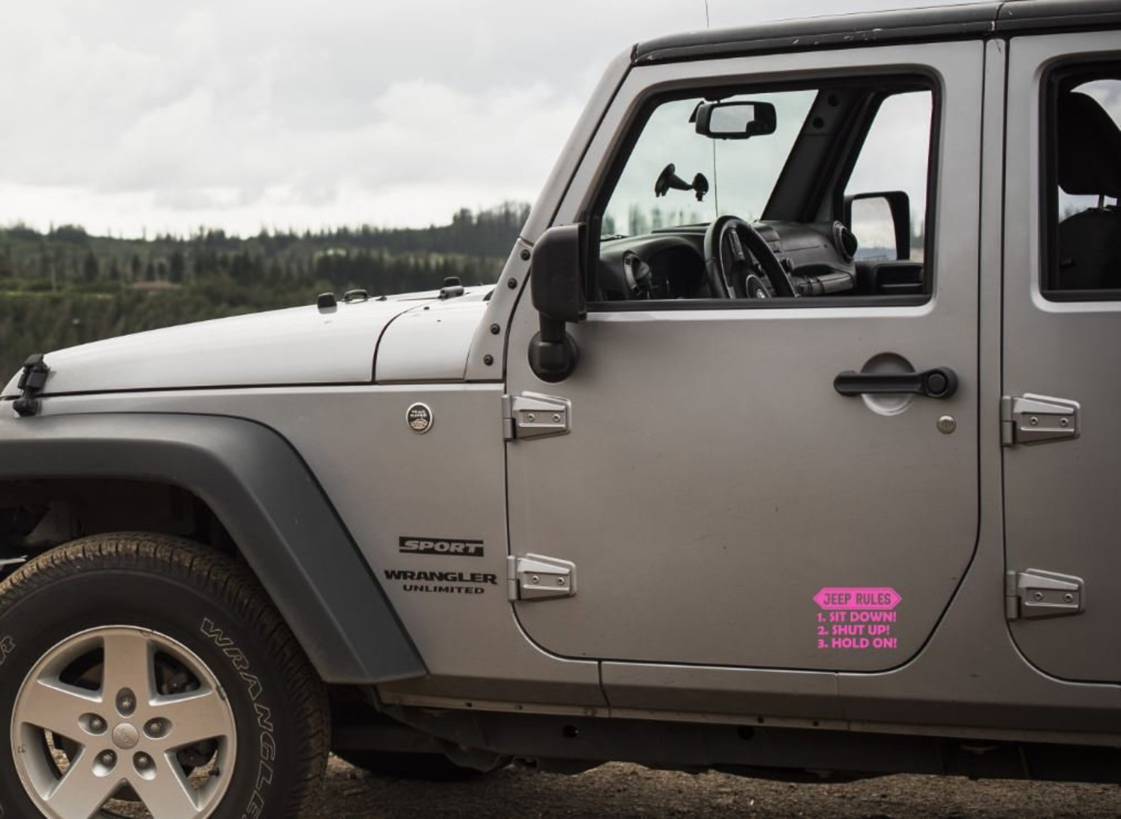 Car Rules Jeep Rules Truck Rules Decal Sticker for - Etsy