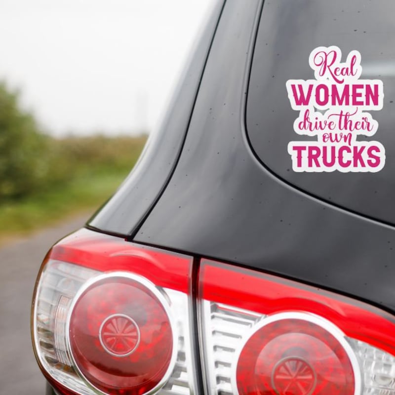 Girl Truck Decals - Etsy