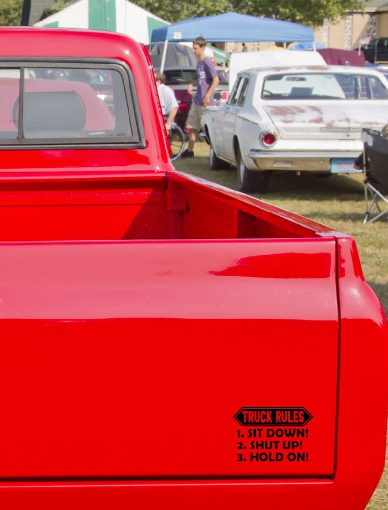 Car Rules Jeep Rules Truck Rules Decal Sticker for - Etsy
