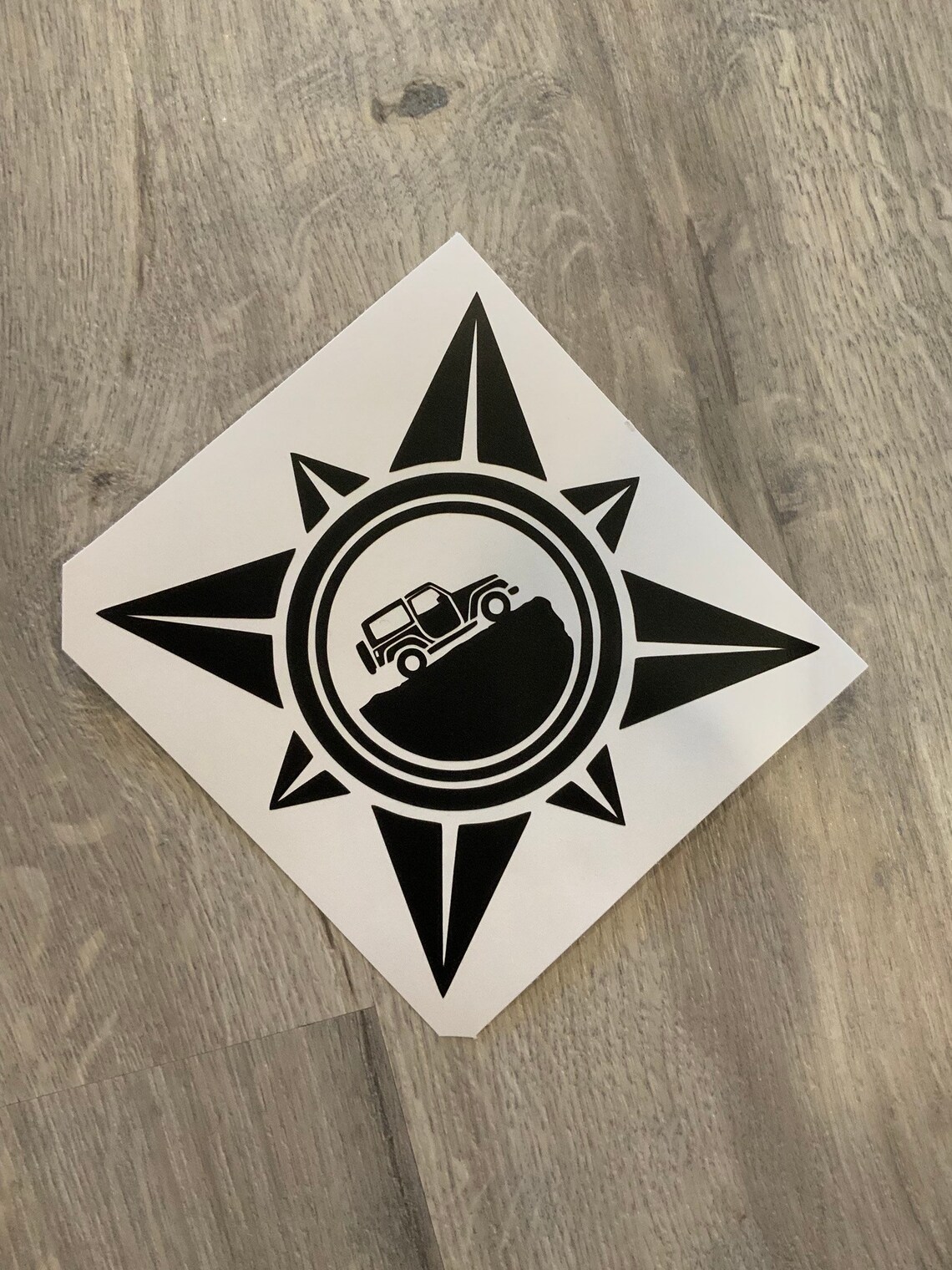 Keep Adventure Compass Adventure Decal Sticker | Etsy