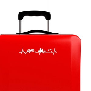 SUV Heart Beat Decal Sticker for Jeep, Laptop, Tablet, Notebook, Bumper ...