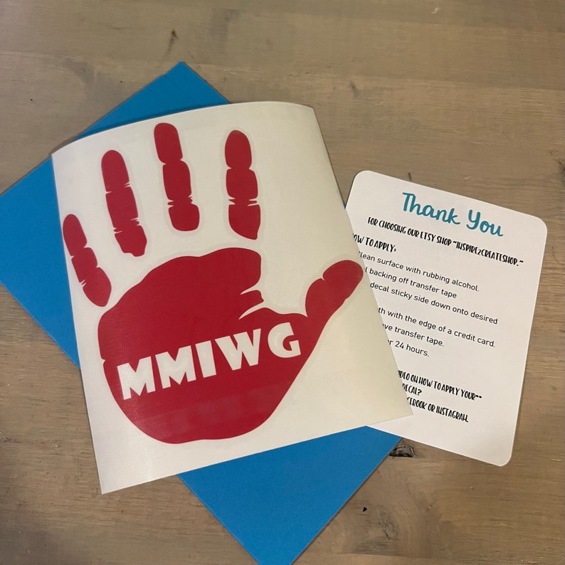 MMIWG Indigenous Women Awareness Decal Sticker for Vehicles - Etsy