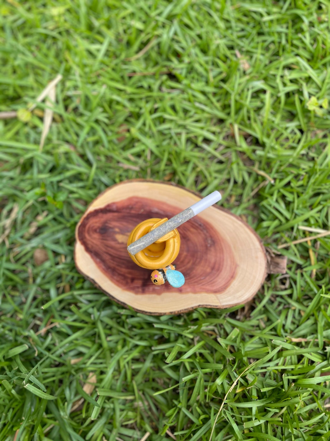 Polymer Clay Ashtray - Honey Bee Hive Ashtray - Gifts for Bee Lovers ...