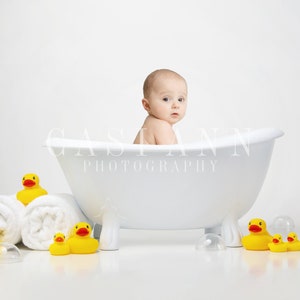 Classic Duck Bath Digital Photography Background Backdrop - Etsy