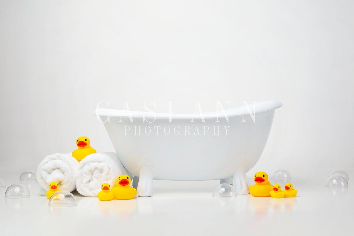 Classic Duck Bath Digital Photography Background Backdrop - Etsy