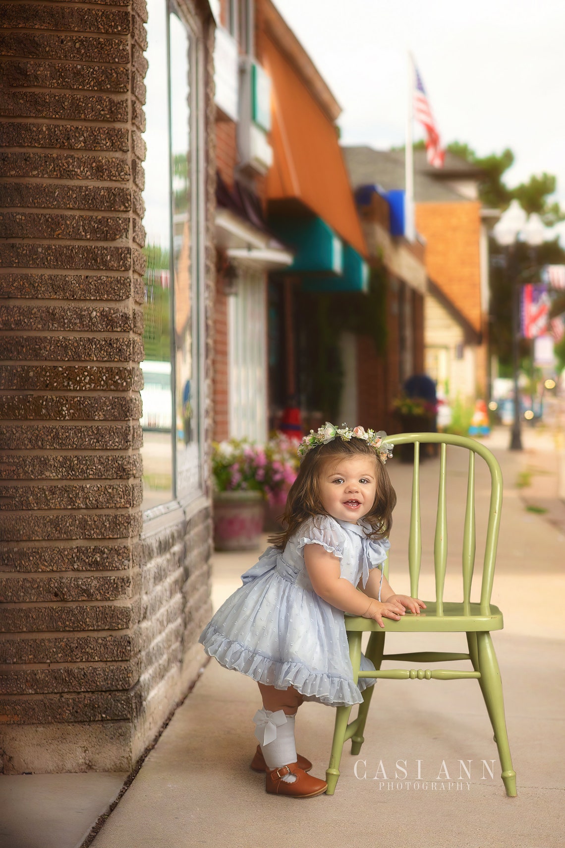 Downtown Shops Digital Backdrop Background - JPEG - Stores - Sidewalk ...