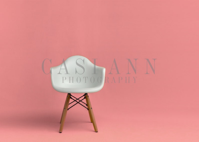 Curved Chair Solid Color Studio Digital Photography Backdrop | Etsy