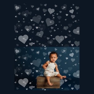 Heart Overlays - Digital PNG - 4 - Red - Pink - Blue - White ...