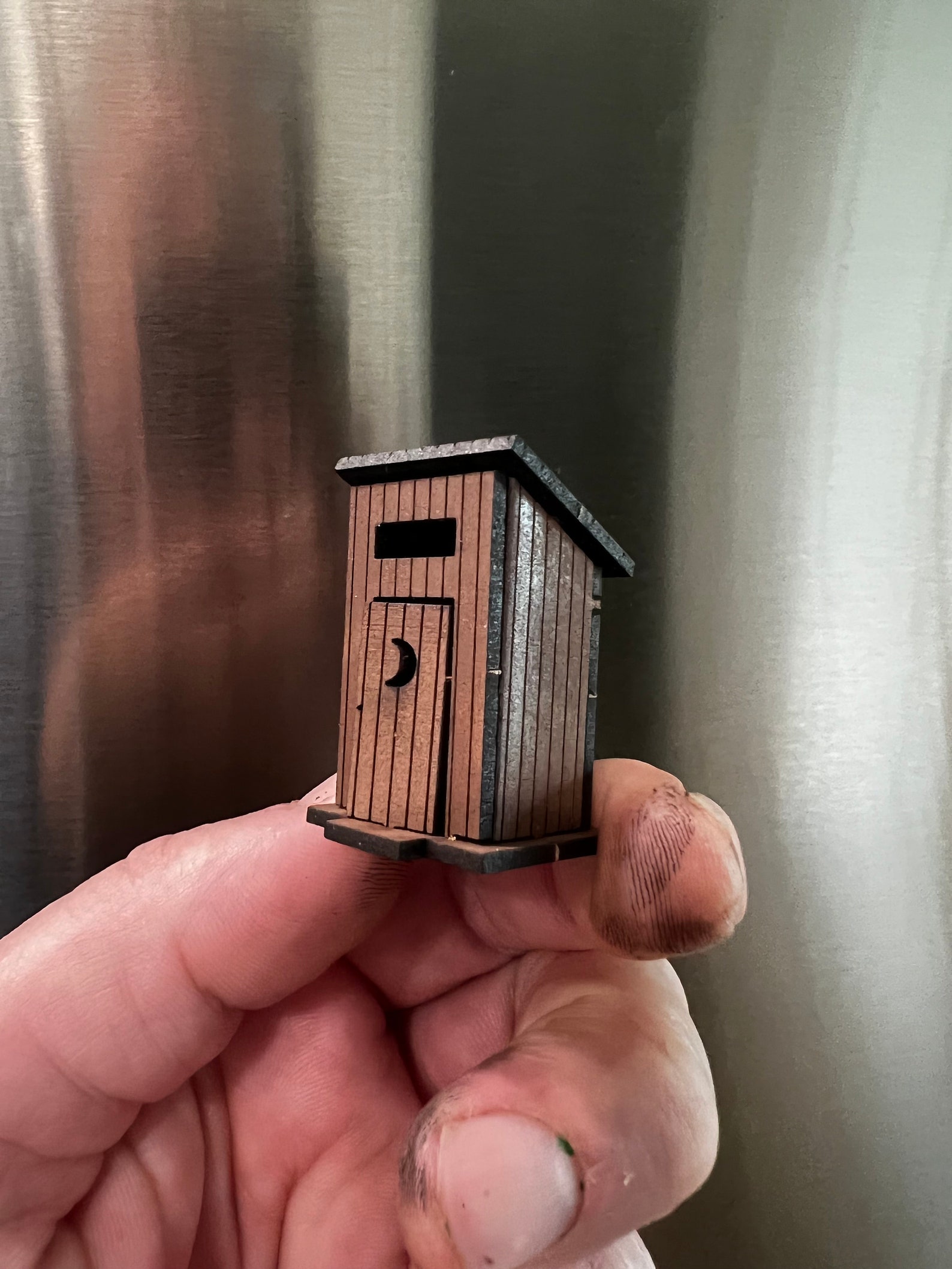 Outhouse Business Card File for 1/16" Material - Etsy
