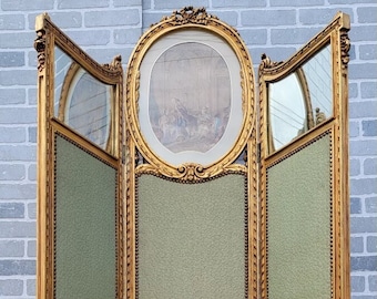 Antique Mirror Panel - Etsy