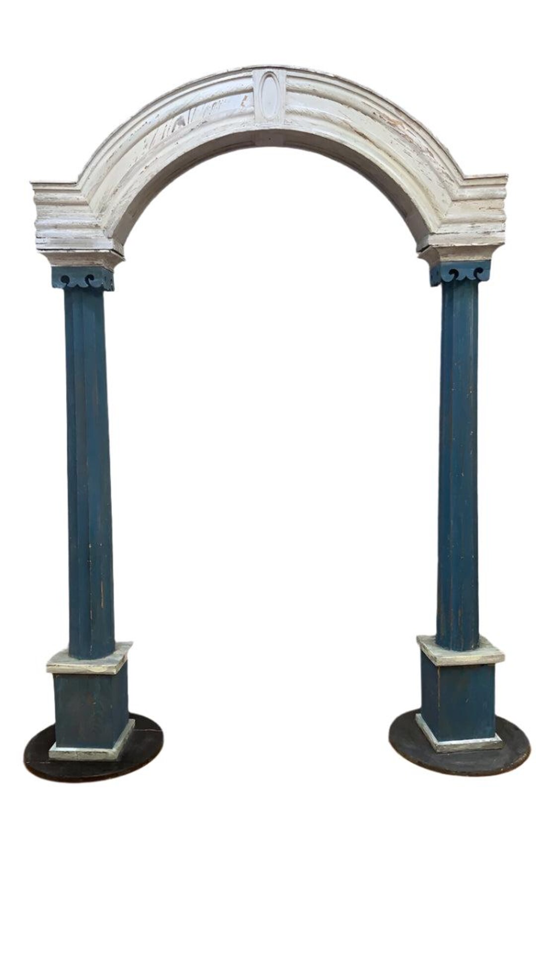 Vintage French Style Architectural Dual Column Free Standing Archway - Etsy