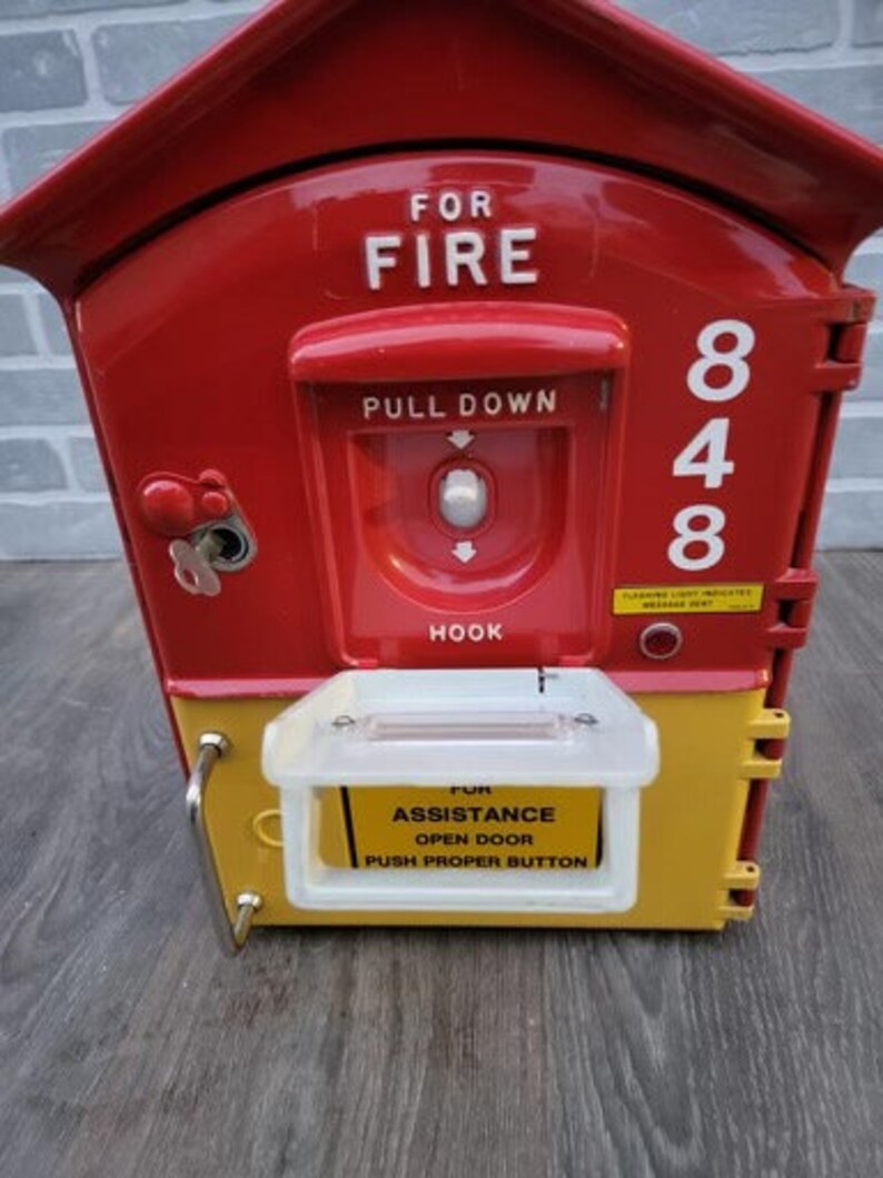 Vintage Rare Eagle Signal Fully Restored Double Door Fire and | Etsy