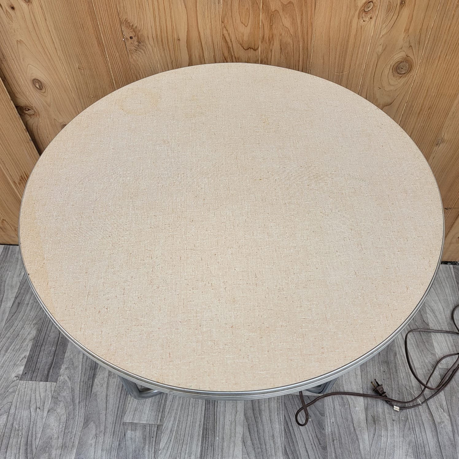 Art Deco Industrial Fan Table by Kisco Company - Etsy