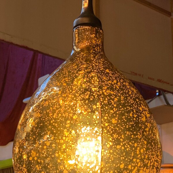 Mercury Glass Light - Etsy