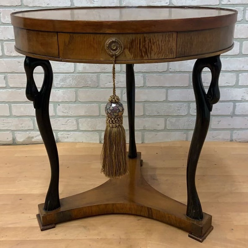 Round Entry Table - Etsy