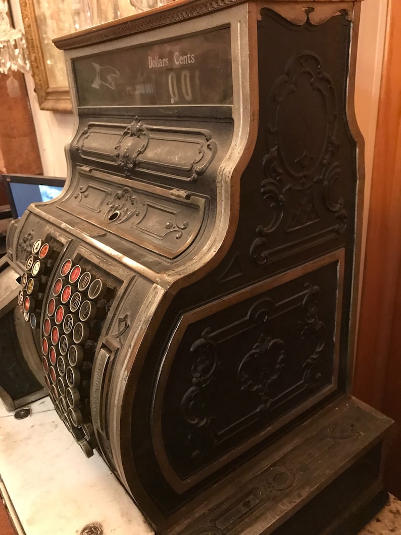 Antique NCR National Cash Register Model 1064 G - Etsy