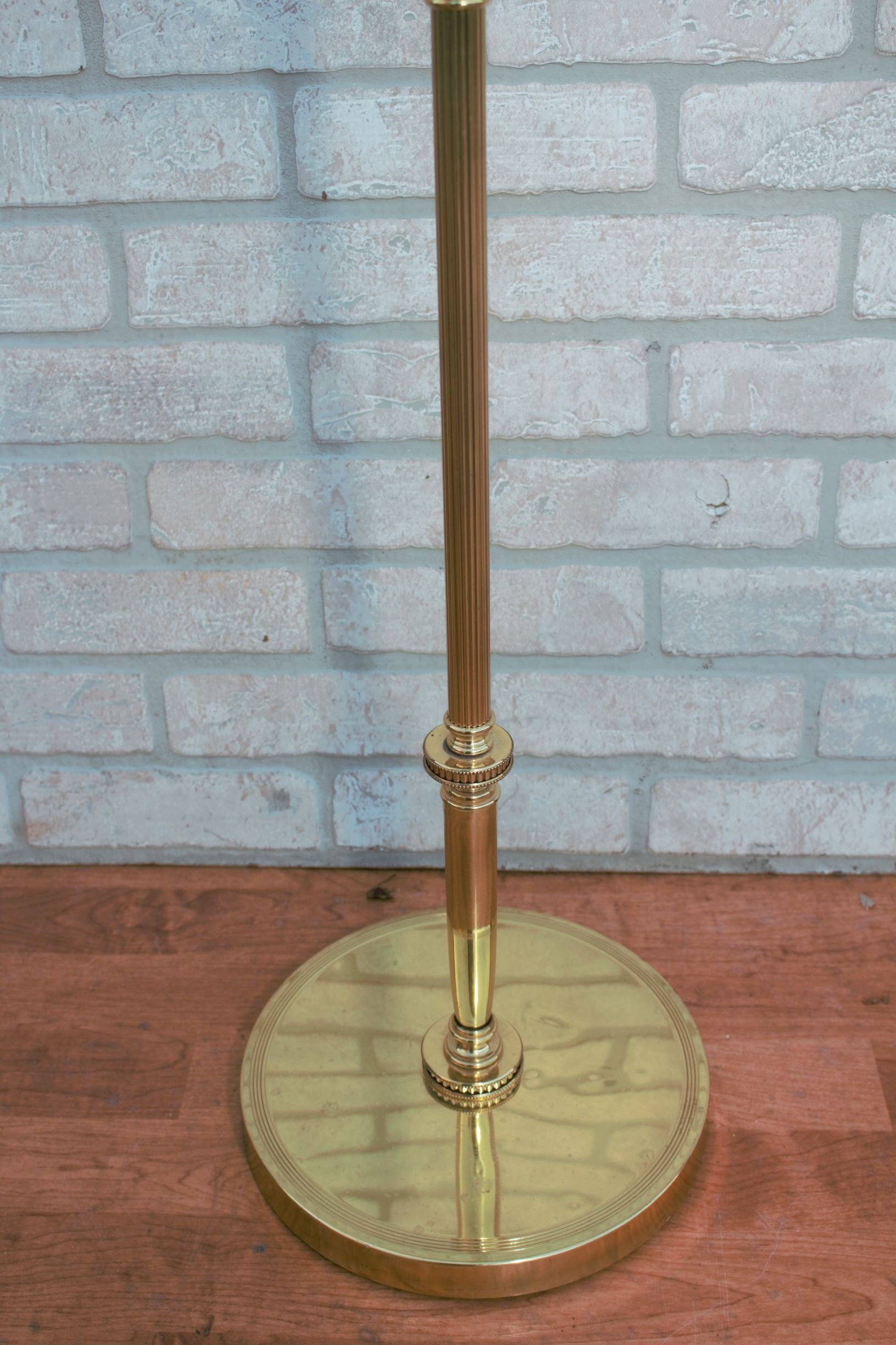 Vintage Brass Adjustable Music Stand With Lamp | Etsy