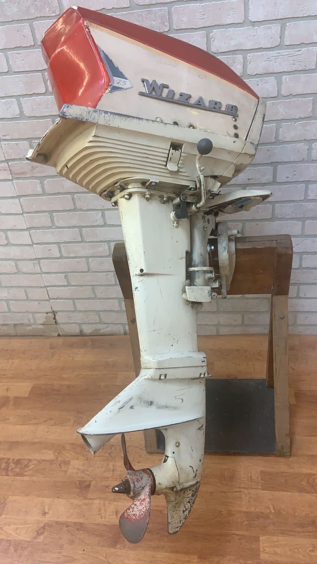 Vintage Wizard Boat Motor - Etsy