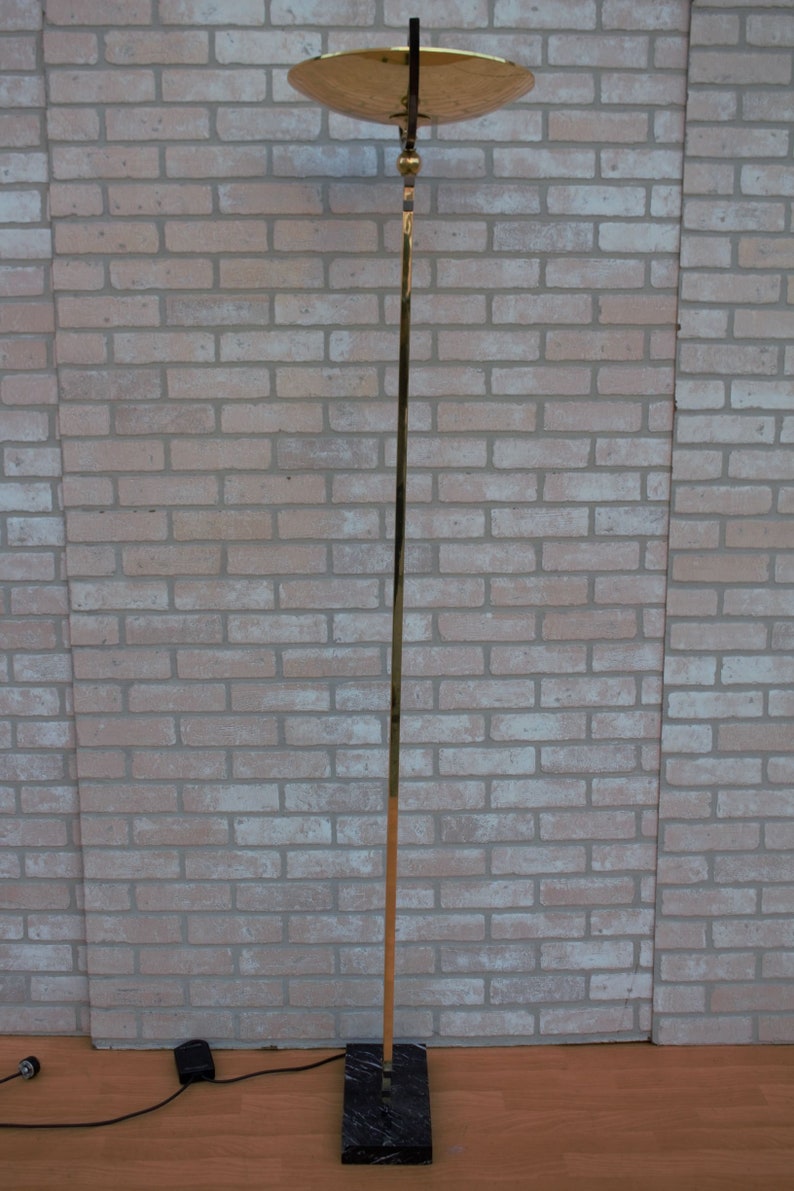 Mid Century Relco Milano Italy Torchiere Brass Floor Lamp - Etsy