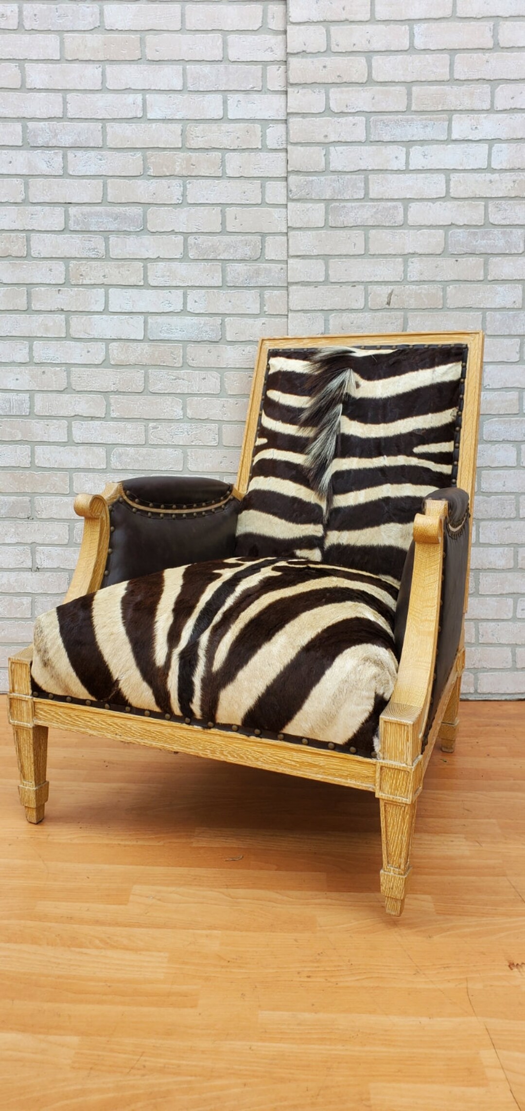 Vintage Modern Frank Emilio Lounge Chair by Mattaliano Newly ...