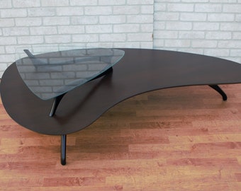 Mid Century Modern Atomic Boomerang Vladimir Kagan Style Two | Etsy