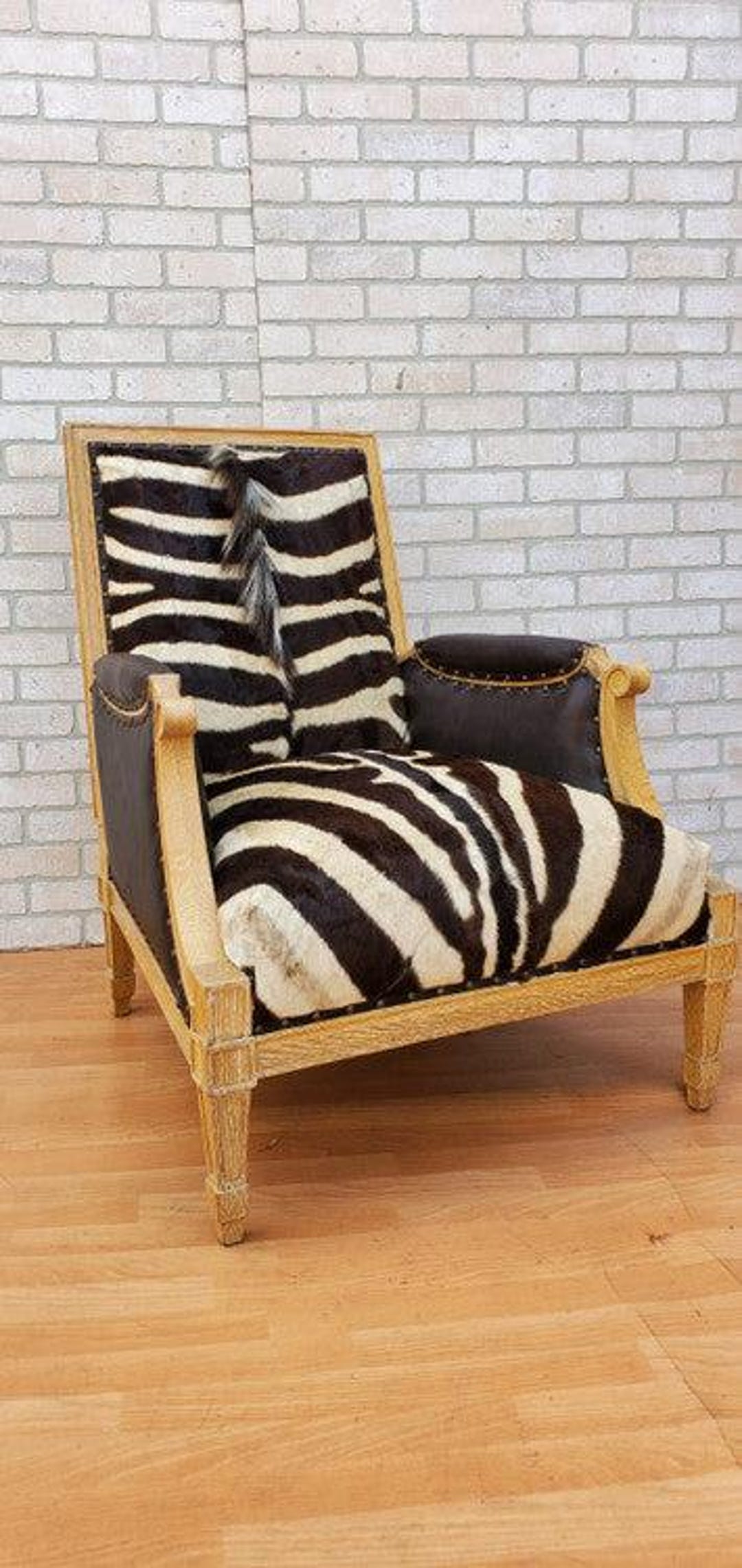Vintage Frank Emilio Lounge Chair by Mattaliano Newly Upholstered in ...