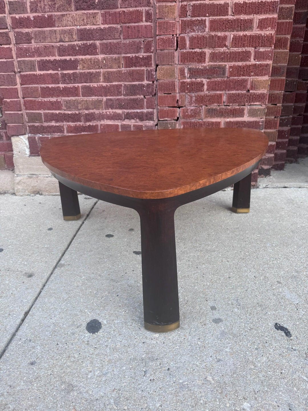 Mid Century Modern Edward Wormley for Dunbar Carpathian Elm Coffee ...