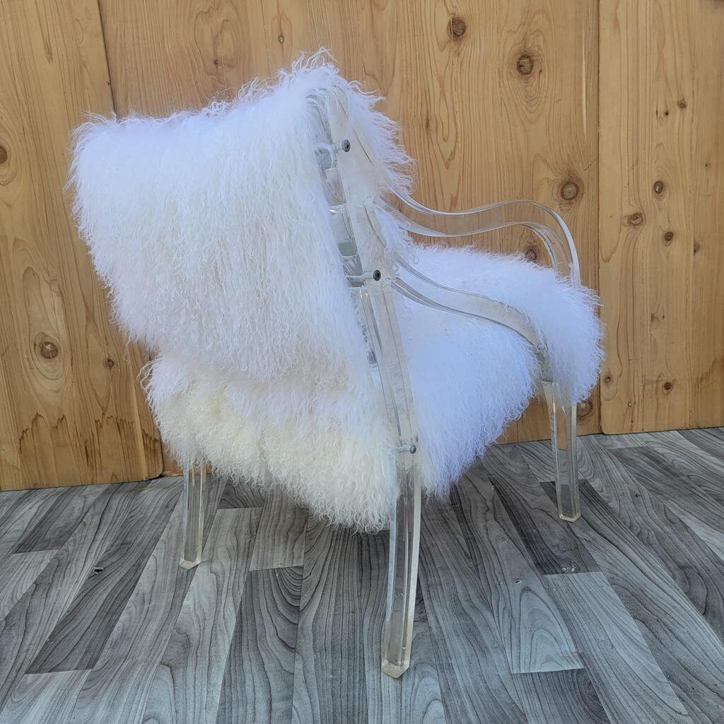 Hollywood Regency Lucite Frame and Curved Lucite Arms - Etsy