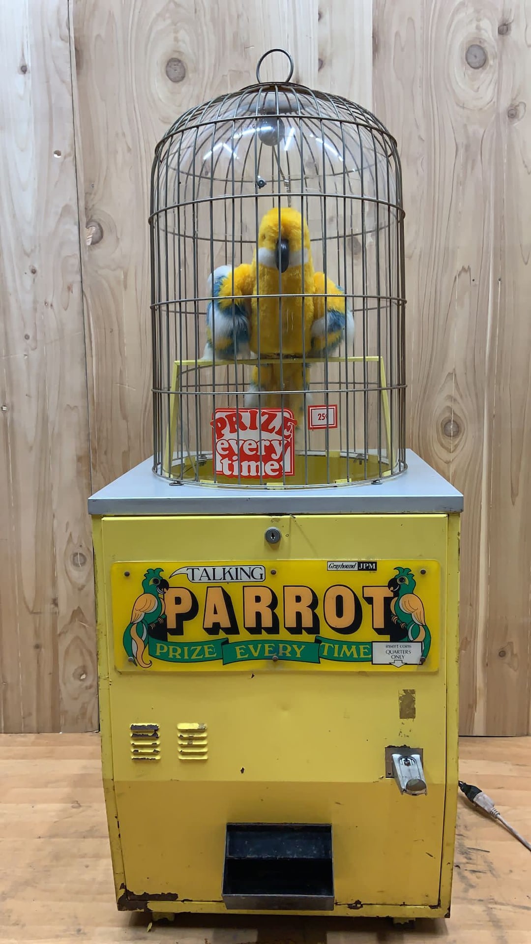 Vintage Talking Parrot Arcade Game - Etsy