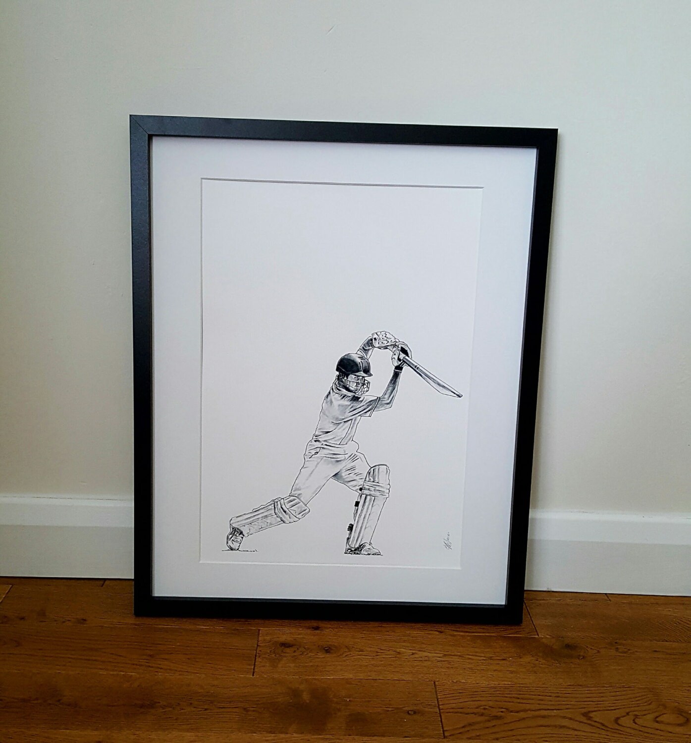 Cricketer Cricket Art Cricket Print Sports Art Cricket - Etsy