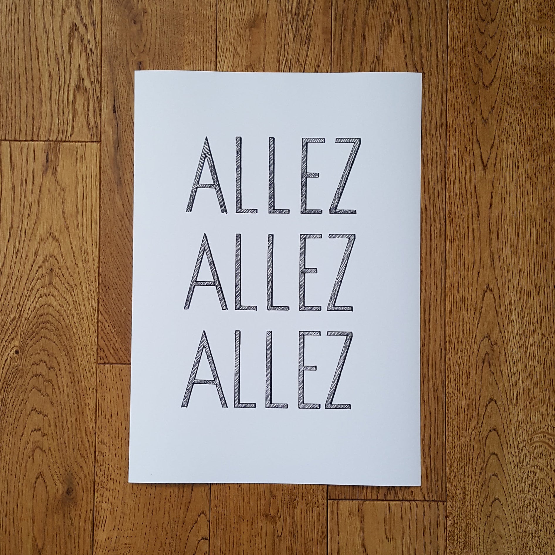 Allez, Allez, Allez, Cycling Poster - Etsy