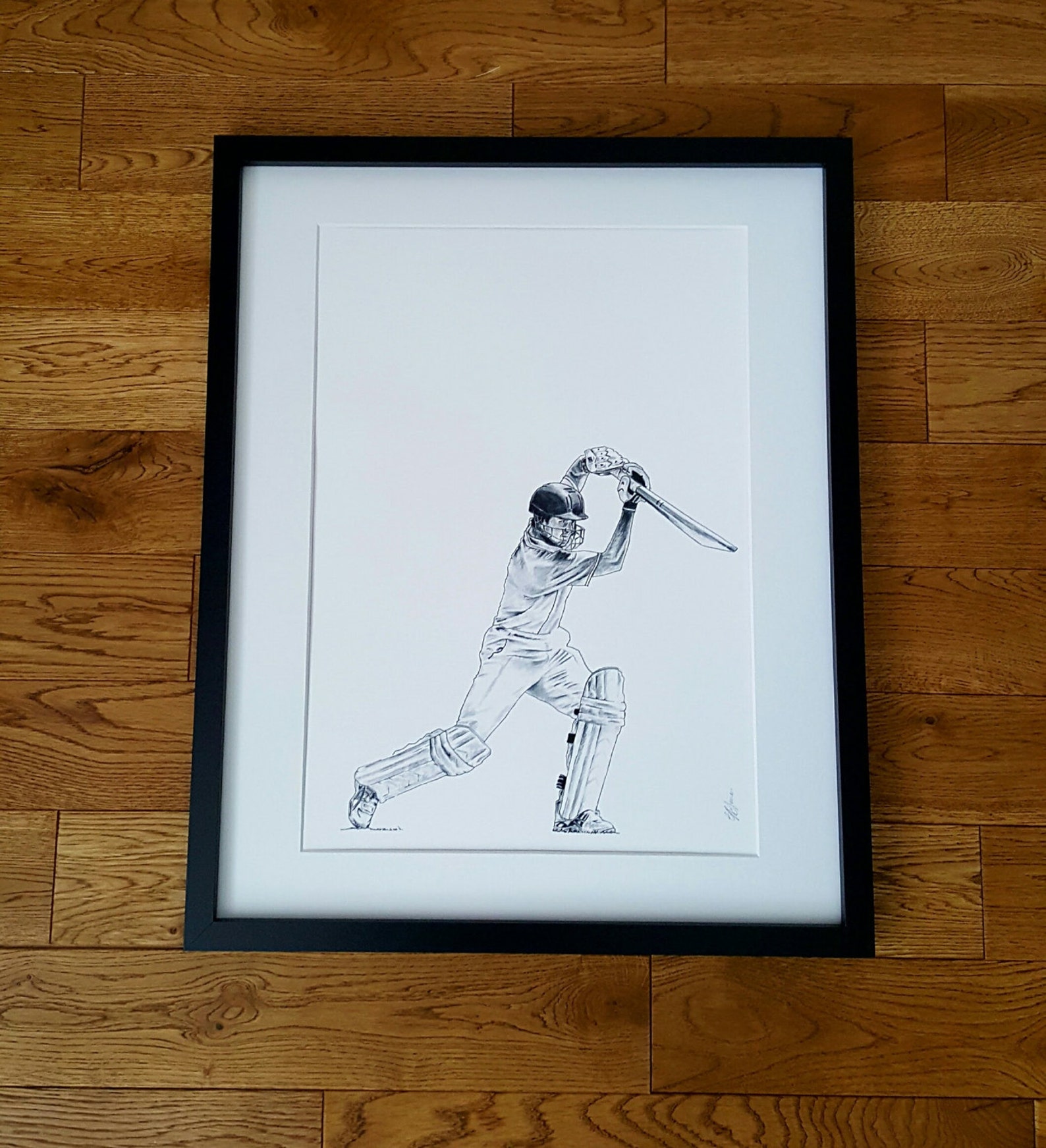 Cricketer Cricket Art Cricket Print Sports Art Cricket - Etsy