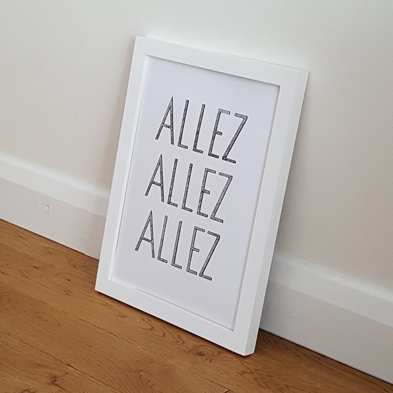 Allez, Allez, Allez, Cycling Poster - Etsy