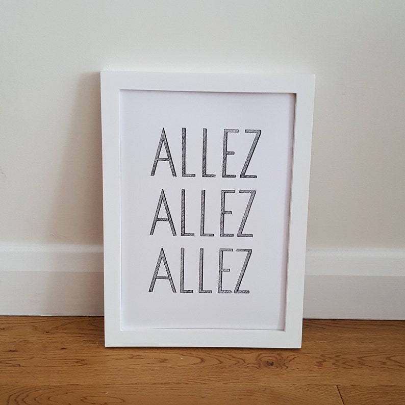 Allez, Allez, Allez, Cycling Poster - Etsy