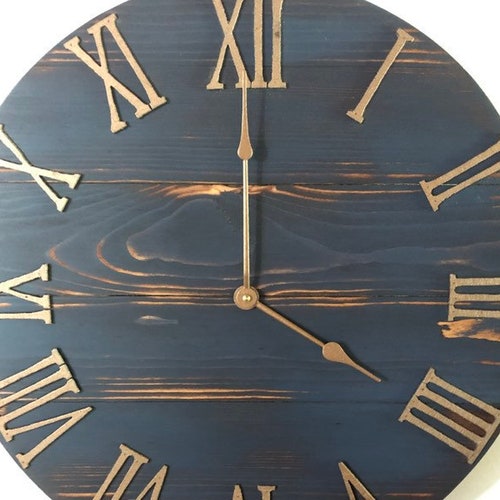 30 Large Wall Clock Farmhouse Clock Farmhouse Decor - Etsy