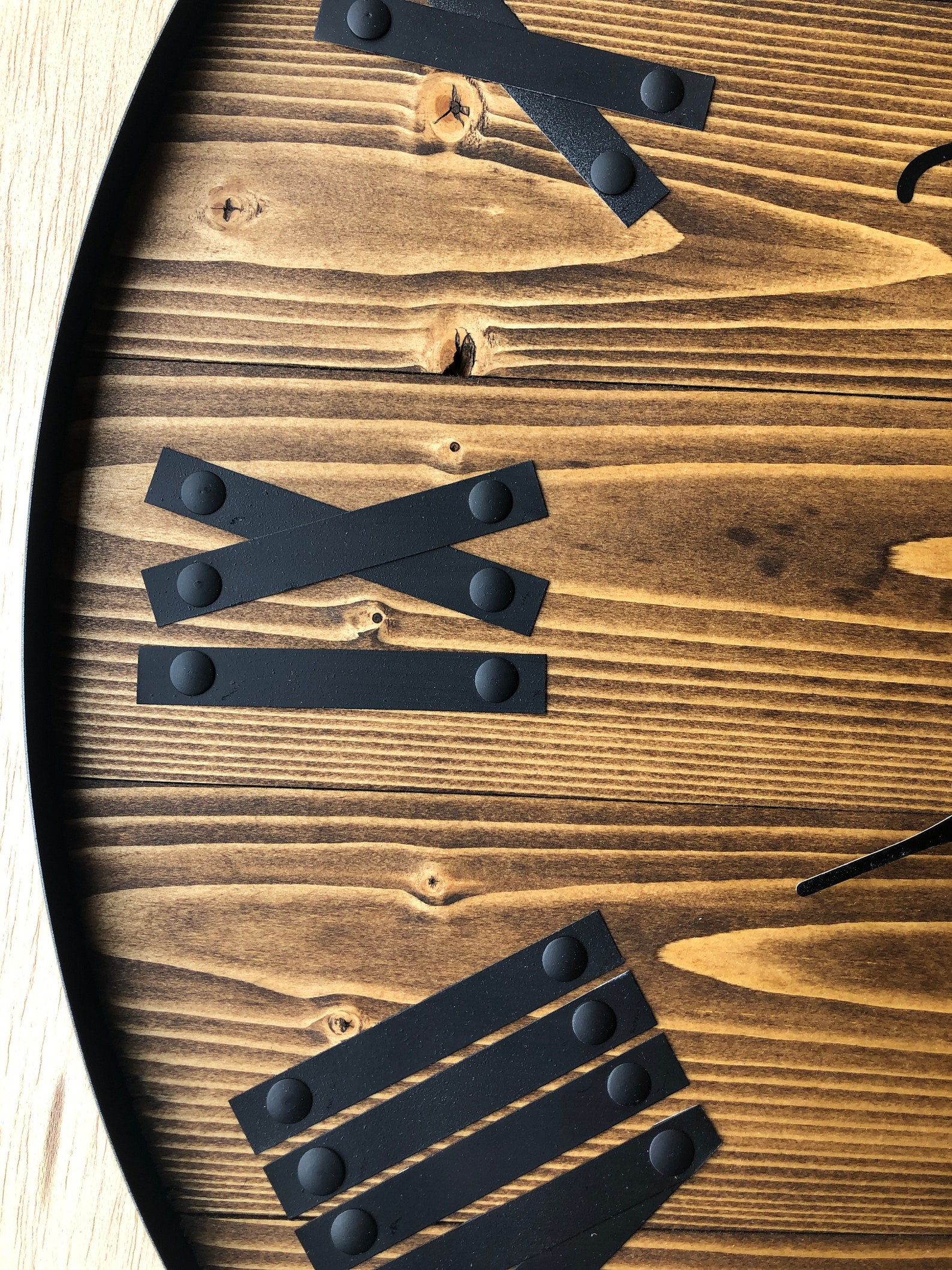 20 Modern Rustic Wall Decor Wooden Clock Farmhouse | Etsy