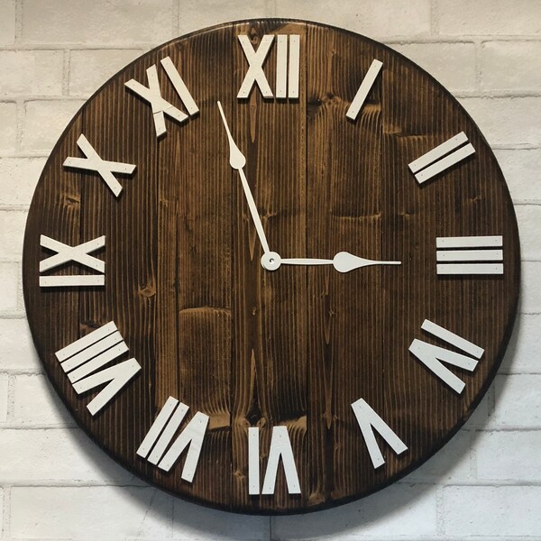 Big Wall Clock - Etsy