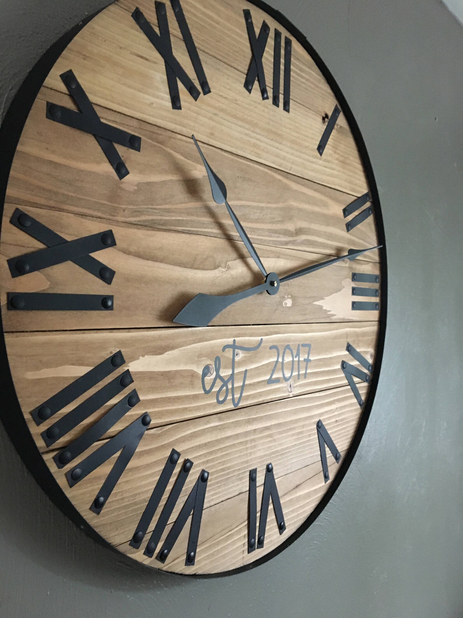 30 Clock Housewarming Gift Personalized Wall Clock | Etsy