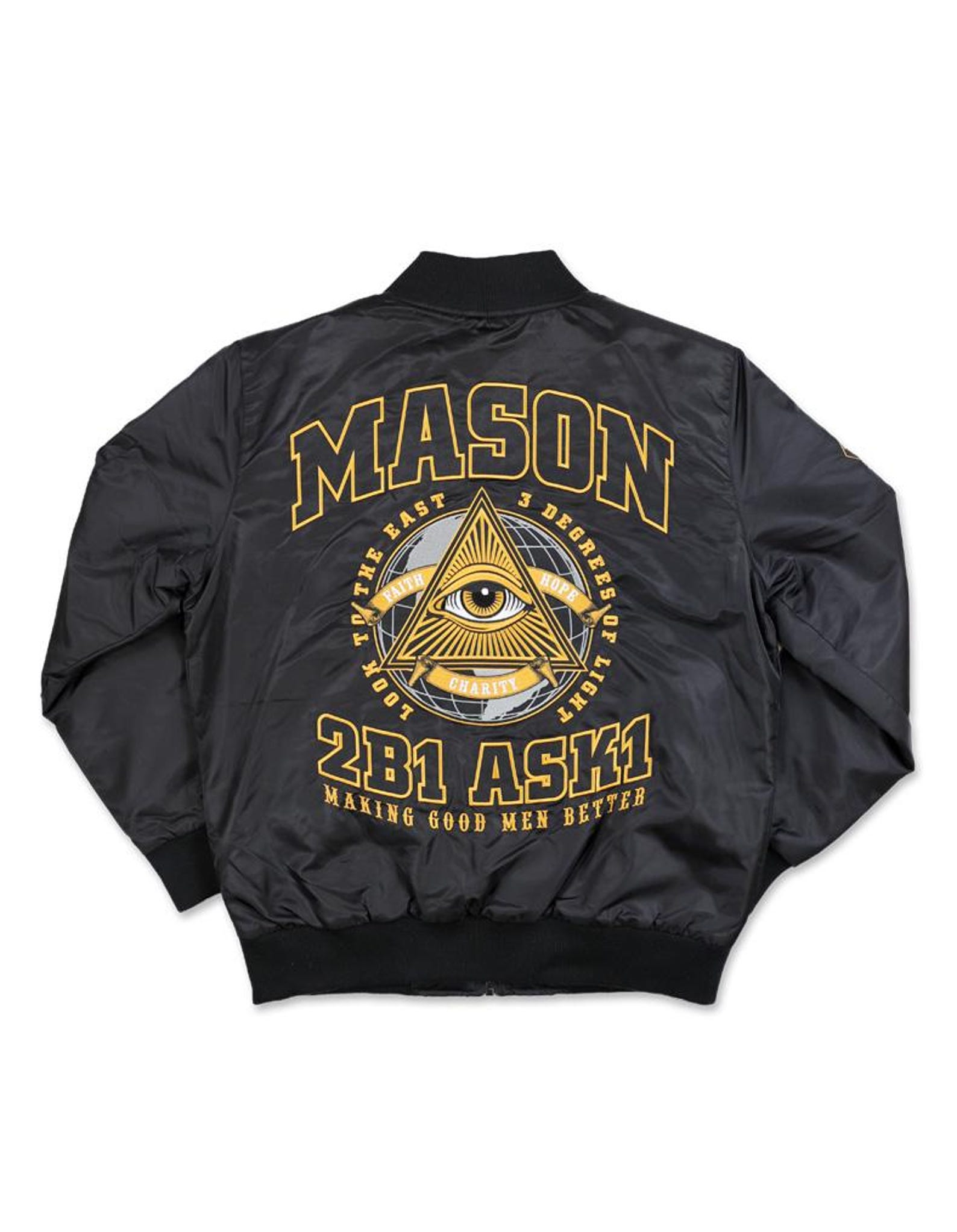 Masonic Bomber NEW Jacket - Etsy