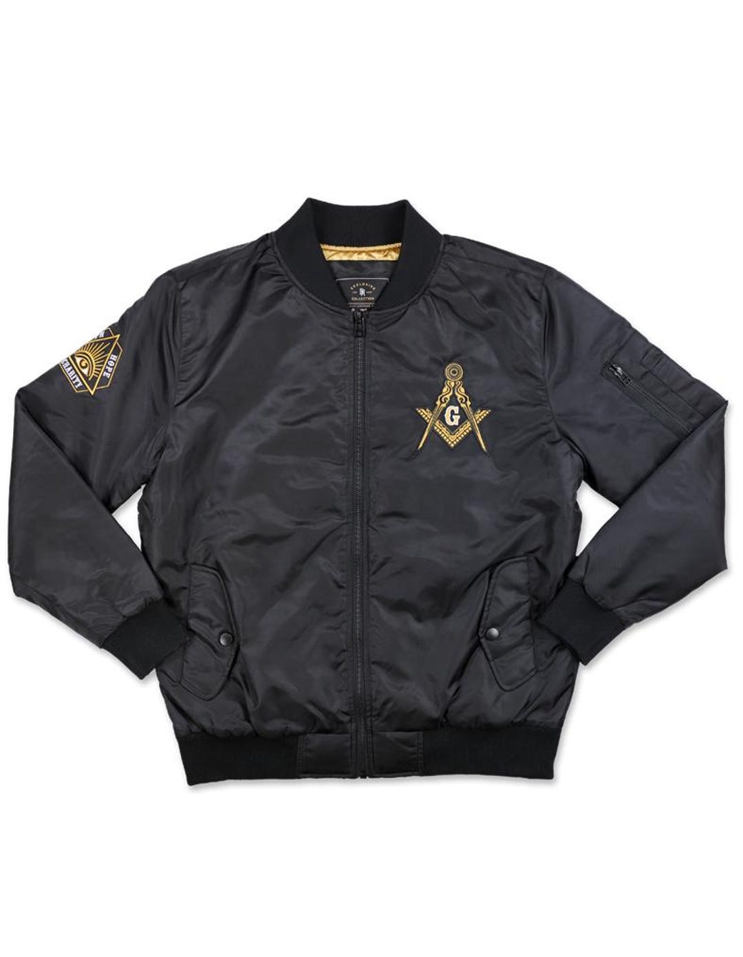 Masonic Bomber NEW Jacket - Etsy