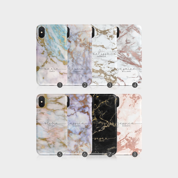 Marble iPhone Case - Etsy