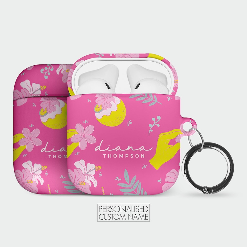 Tirita Personalised AirPod Case Cover for Airpods 4, 3, 2, 1 Gen and ...