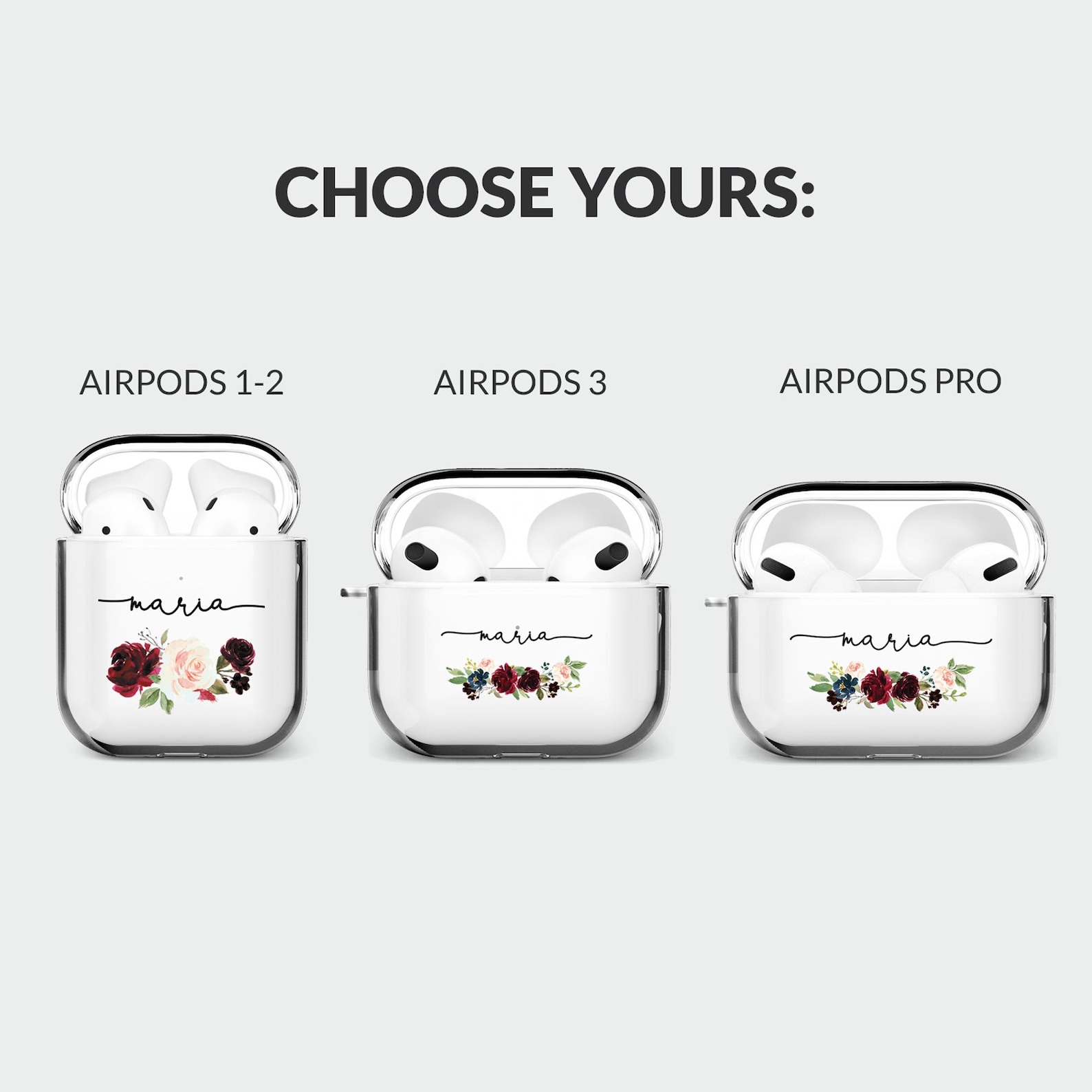 Tirita Personalised Airpod Case Cover for Airpods 1 2 Airpods - Etsy